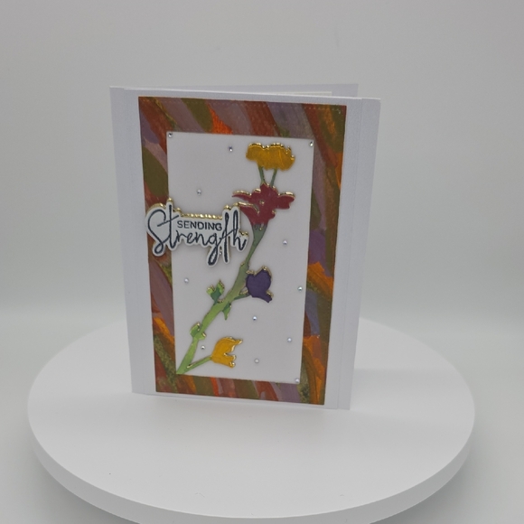 Vekasy's | Party Supplies | Sending Strength Card With Floral Design ...